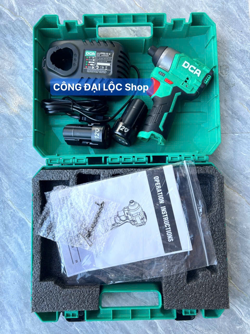 Máy siết vít 12v động cơ không chổi than , mẫu mới nhất của DCA ADPL04 ...